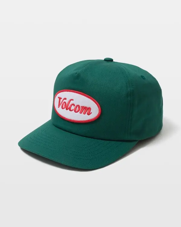 Volcom Petrolstone Adj Cap - Rifle Green