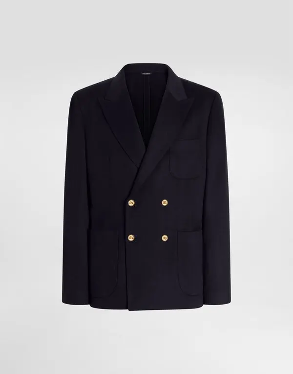 Dolce & Gabbana Portofino Cashmere Jacket - Blue