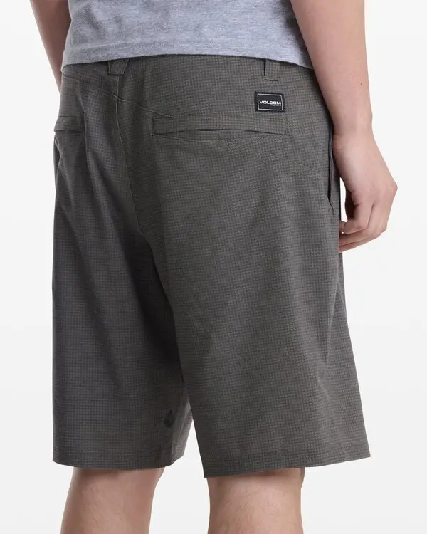 Volcom Frickin Cross Shred Mix Shorts - Sage Leaf