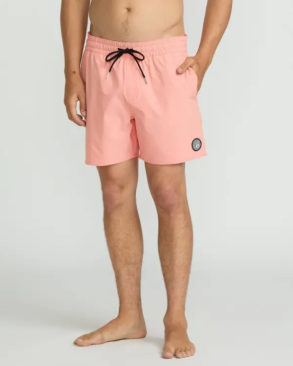 Volcom Lido 2 Solid 16" Trunks - Peach Fuzz