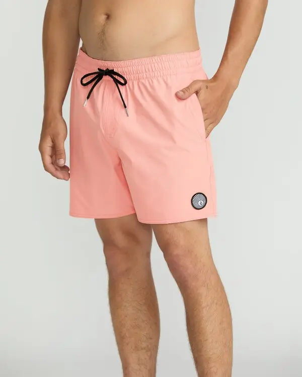 Volcom Lido 2 Solid 16" Trunks - Peach Fuzz