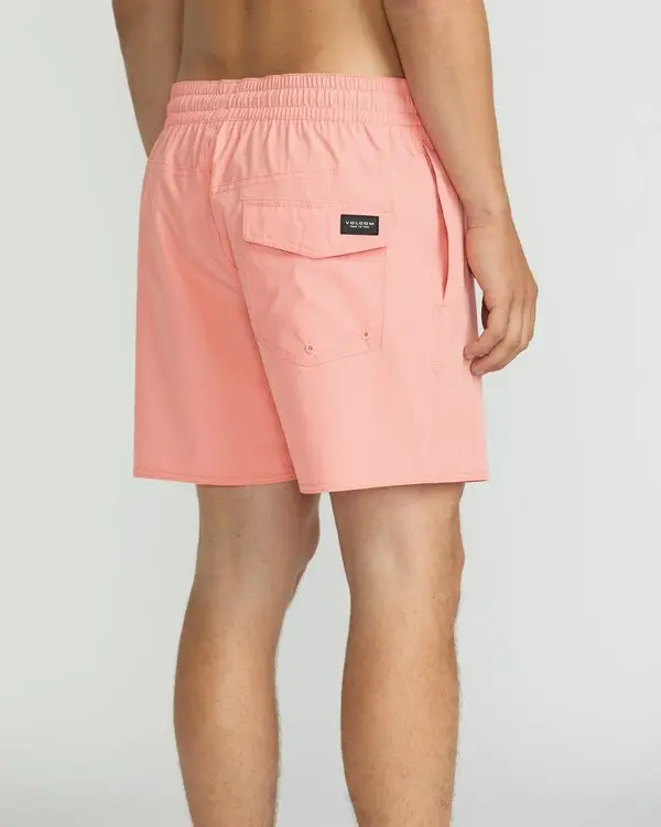 Volcom Lido 2 Solid 16" Trunks - Peach Fuzz