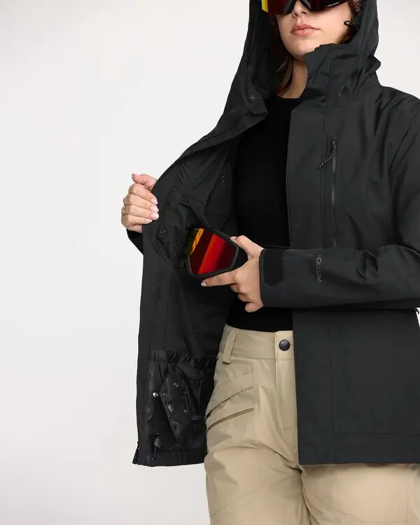 Volcom Insulated Gore-tex Jacket - Black