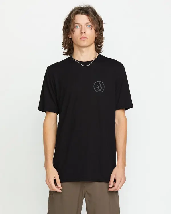 Volcom Stone Tech Short Sleeve Tee - Black
