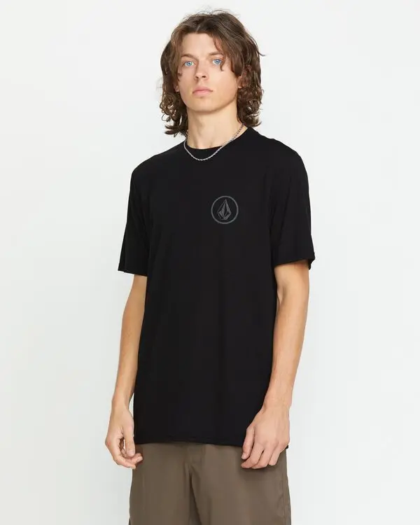 Volcom Stone Tech Short Sleeve Tee - Black