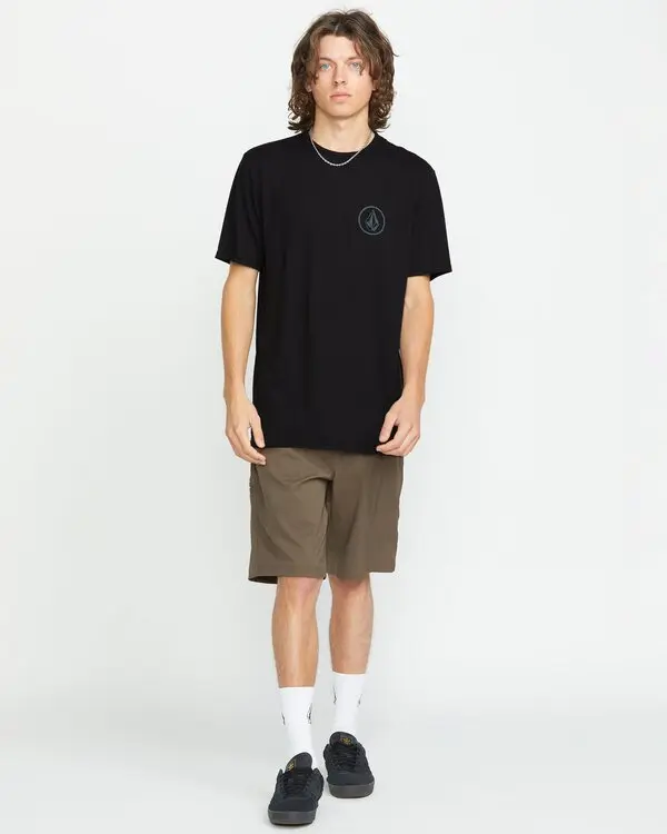 Volcom Stone Tech Short Sleeve Tee - Black