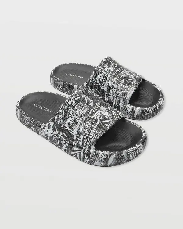Volcom Stoney Cloud Slides - Art