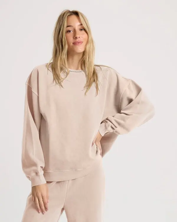 Volcom Stone Soft Crew - Oat