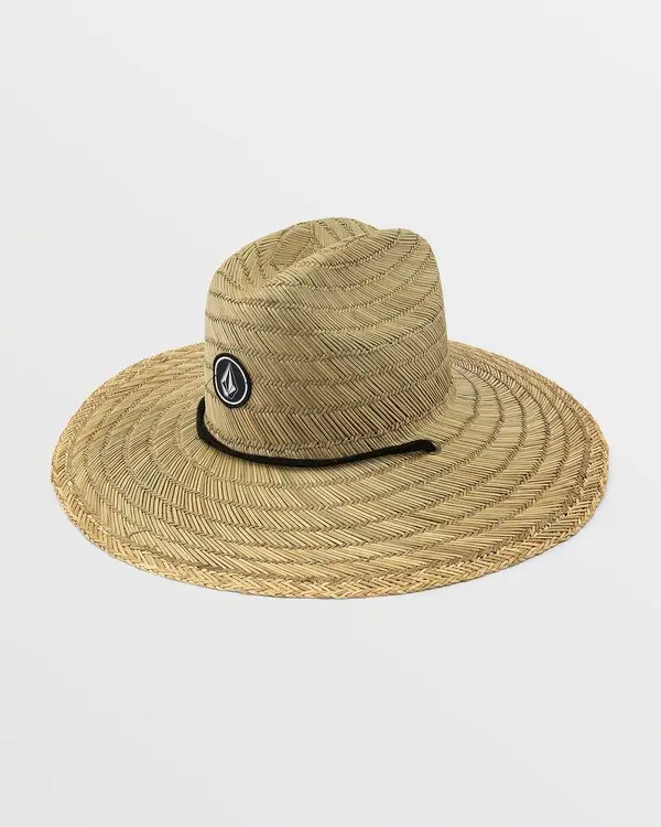 Volcom Wide Brim Straw Hat - Natural