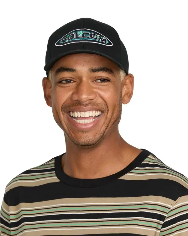 Volcom 21st Century Stone Flexfit Cap - Black