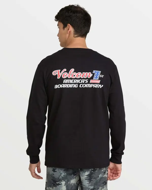 Volcom 1st Boarding Co Long Sleeve Tee