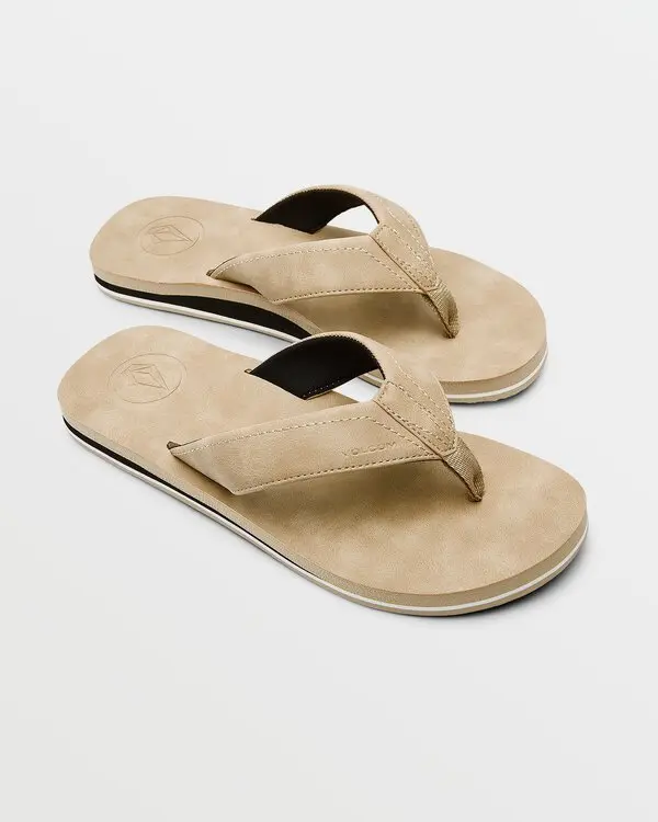 Volcom Victor Lx Sandals - Tan