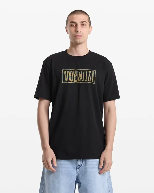 Volcom Chaotic Short Sleeve Tee - Black
