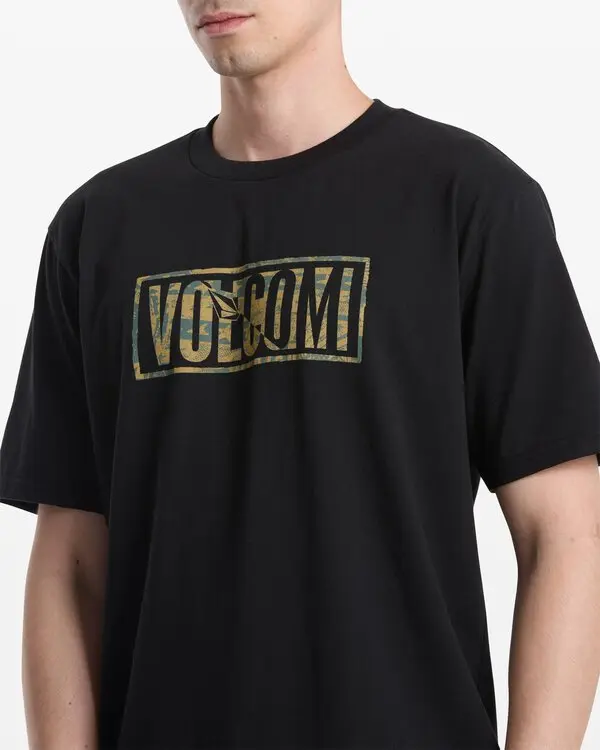 Volcom Chaotic Short Sleeve Tee - Black