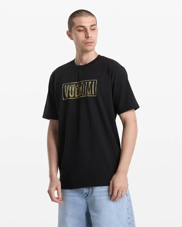 Volcom Chaotic Short Sleeve Tee - Black