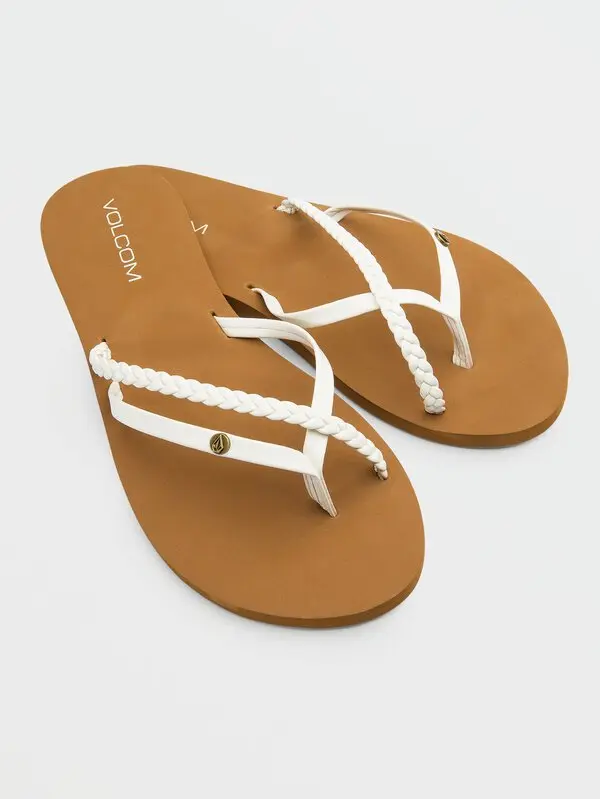 Volcom Thrills Ii Sandals - White
