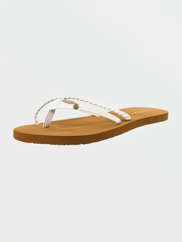 Volcom Thrills Ii Sandals - White