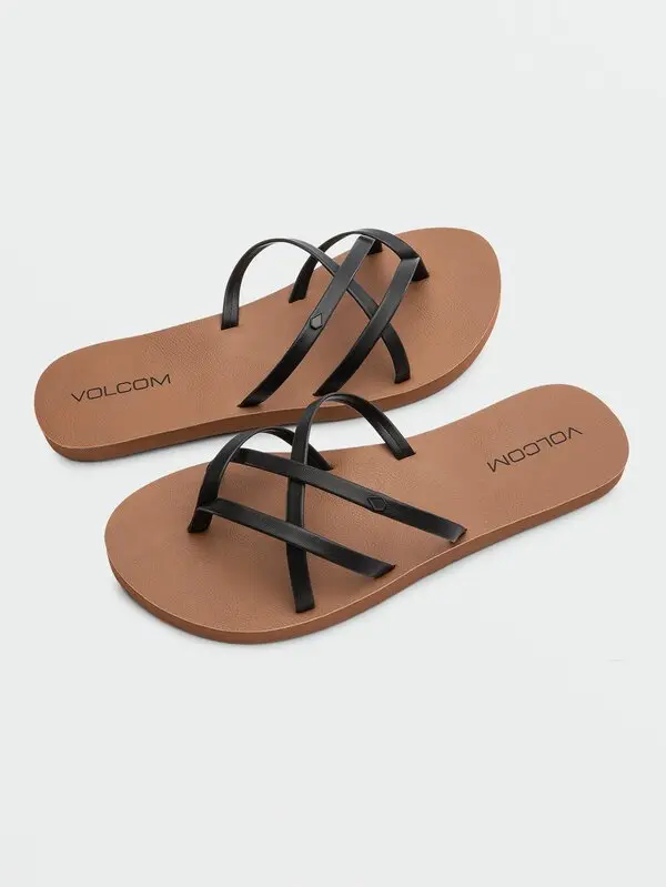 Volcom Strappy Sandals - Black