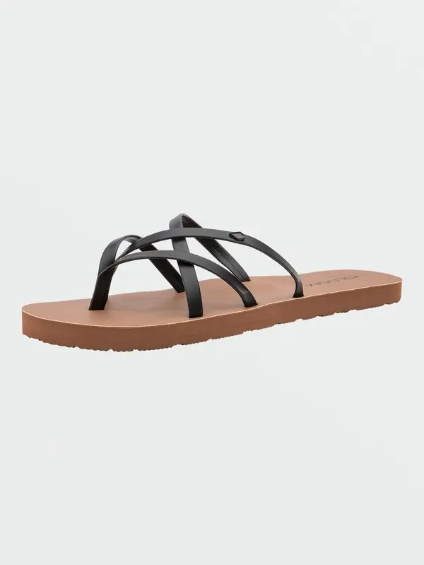 Volcom Strappy Sandals - Black