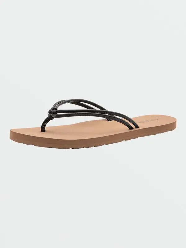 Volcom Forever And Ever Ii Sandals - Black