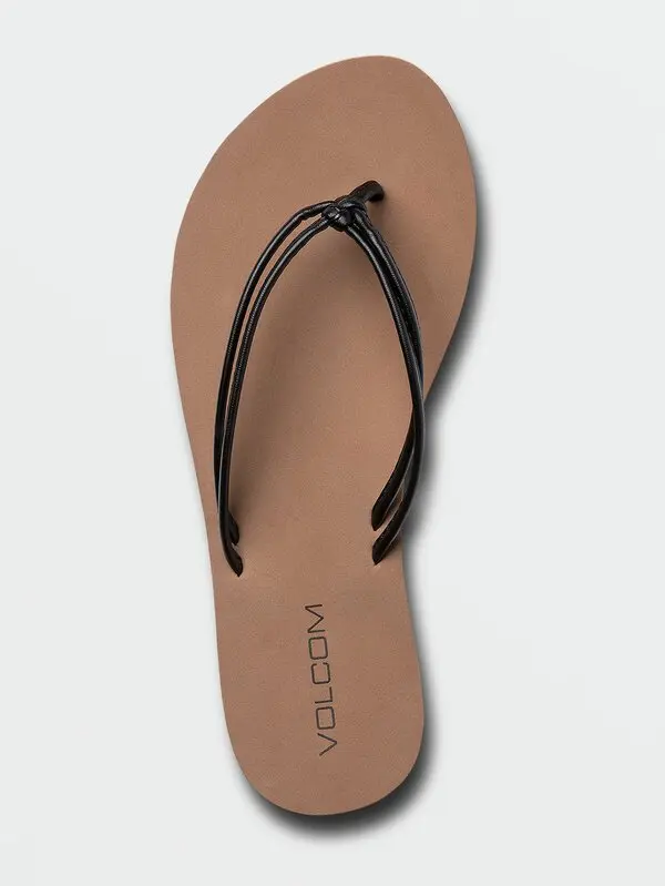 Volcom Forever And Ever Ii Sandals - Black