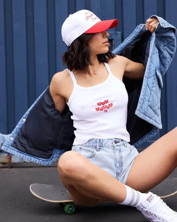 Volcom Trippin Tank - White