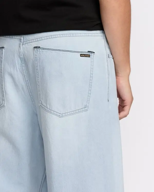 Volcom Billow Denim Pants - Bluefog
