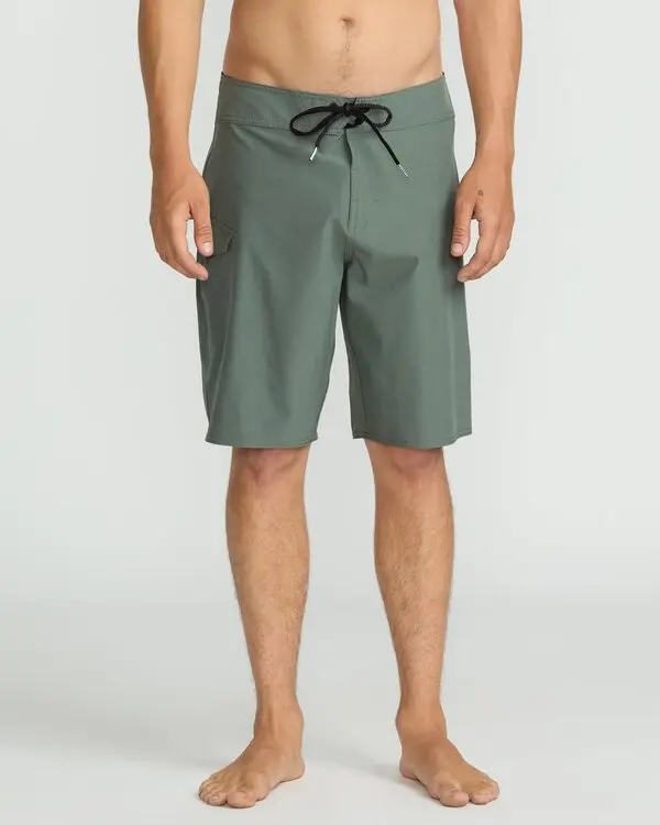 Volcom Lido Solid 20" Trunks - Light Olive