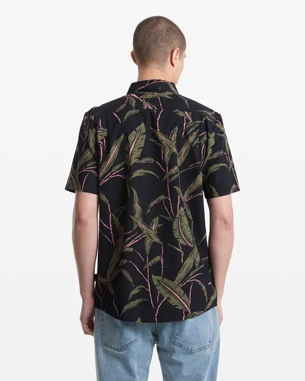 Volcom Markerstone Short Sleeve Shirt - Black