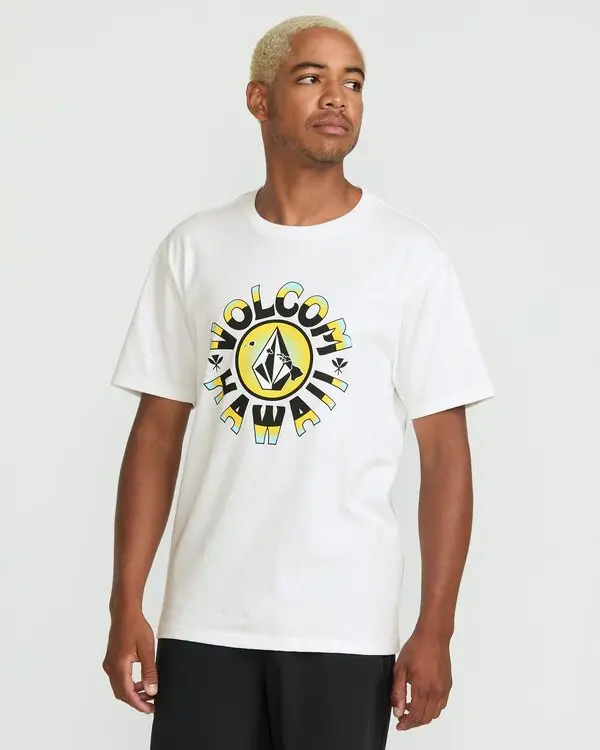 Volcom Rotation Short Sleeve Tee - White