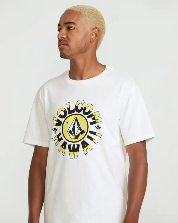 Volcom Rotation Short Sleeve Tee - White