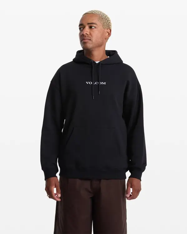 Volcom Stone Loose Fit Pullover Fleece - Black