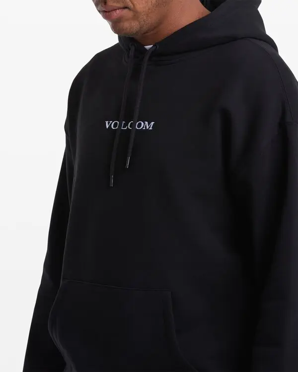 Volcom Stone Loose Fit Pullover Fleece - Black
