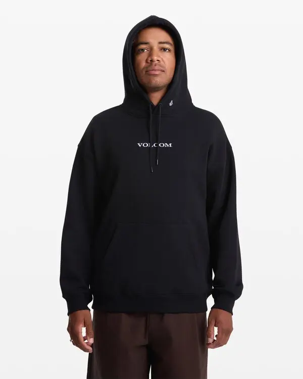 Volcom Stone Loose Fit Pullover Fleece - Black