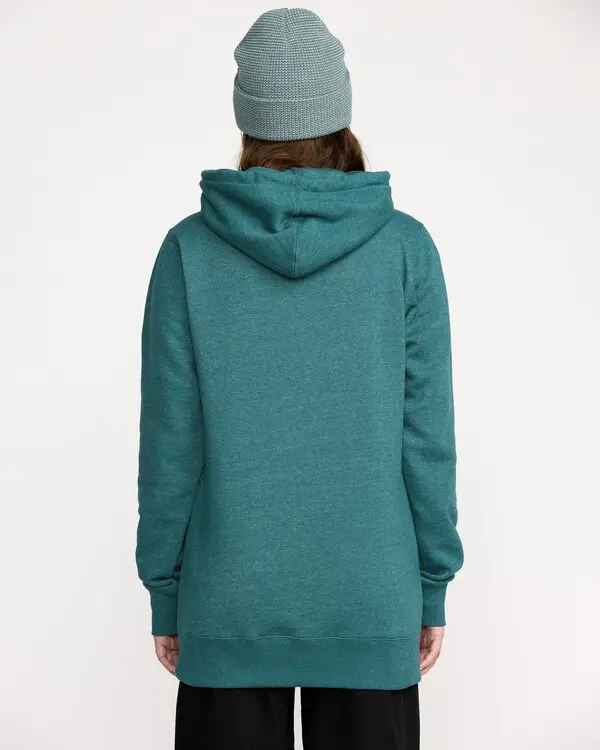 Volcom Tower Pullover Fleece Hoodie - Atlantic Deep