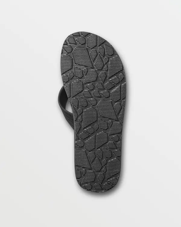 Volcom Daycation Sandals - Black Destructo