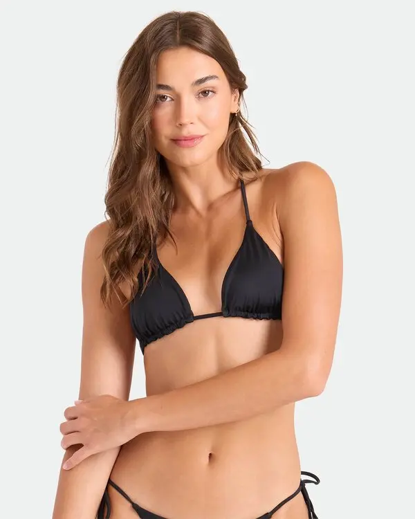 Volcom Simply Seamless Triangle Top - New Black