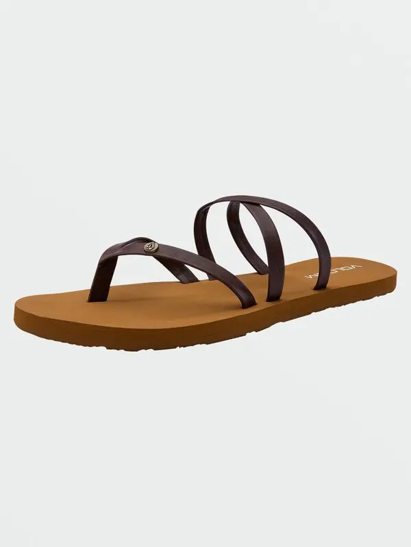 Volcom Easy Breezy Ii Sandals - Brown