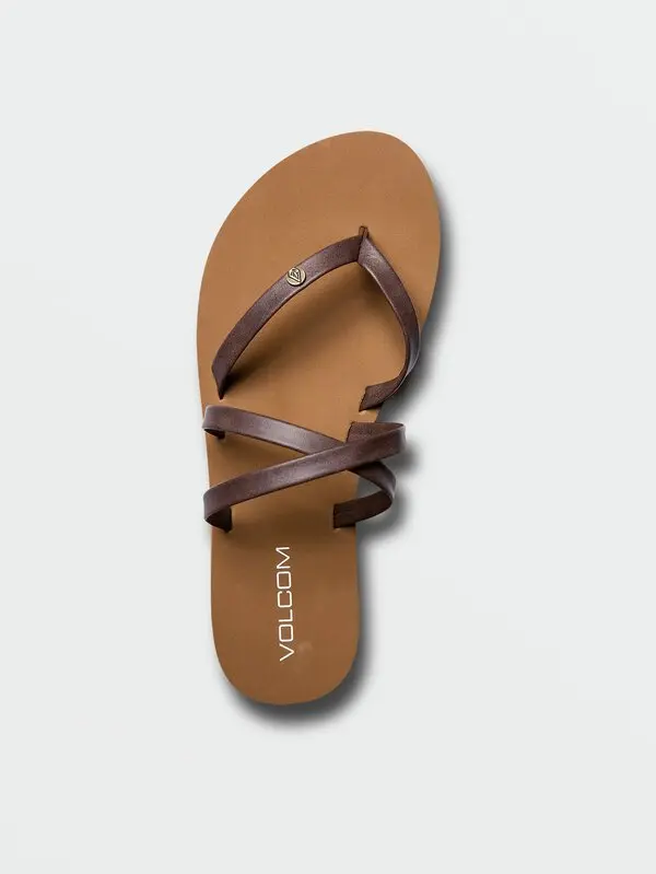 Volcom Easy Breezy Ii Sandals - Brown