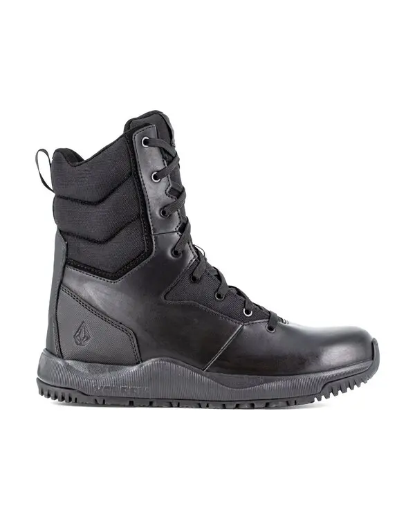 Volcom Street Shield Tactical Boots With Side Zipper - Black