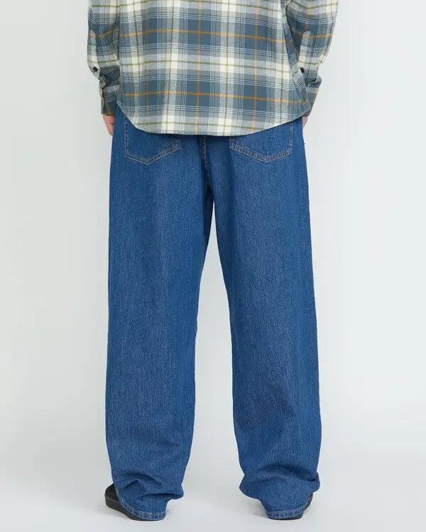Volcom Billow Denim Pants - Bold Blue
