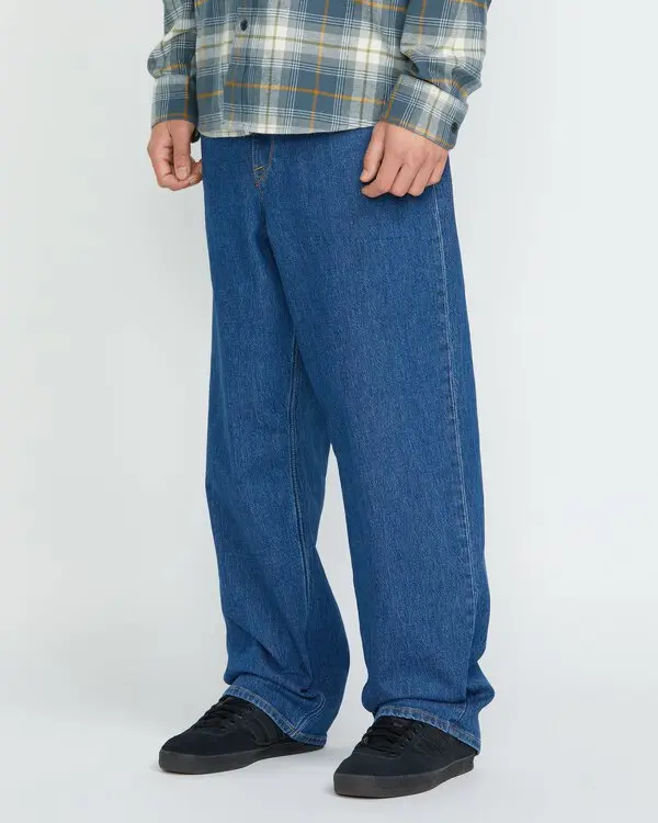 Volcom Billow Denim Pants - Bold Blue