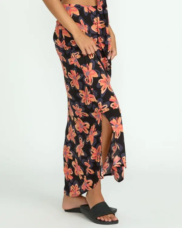 Volcom Printed Midi Skirt