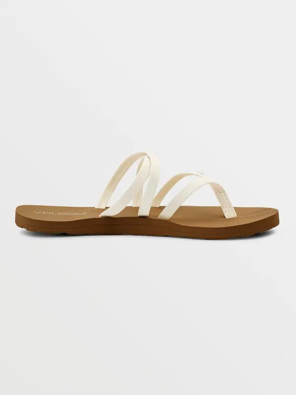 Volcom Easy Breezy Ii Sandals - White