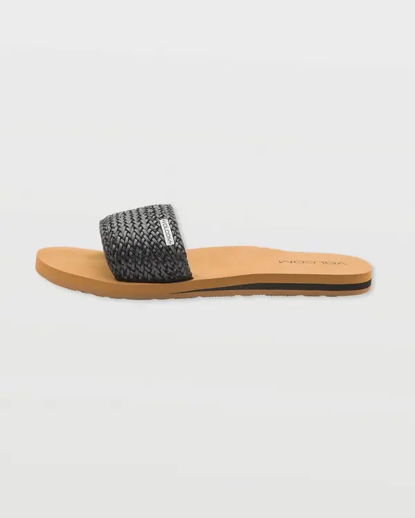 Volcom Braided Slides - Black