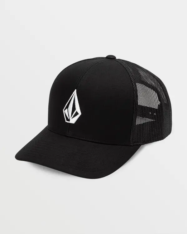 Volcom Full Stone Cheese Trucker Hat - Black