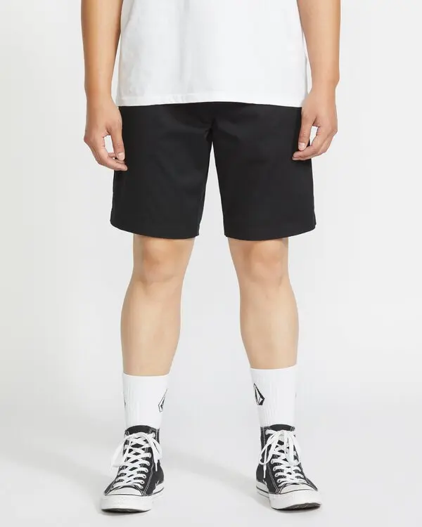 Volcom Elastic Waist 19" Shorts - Black