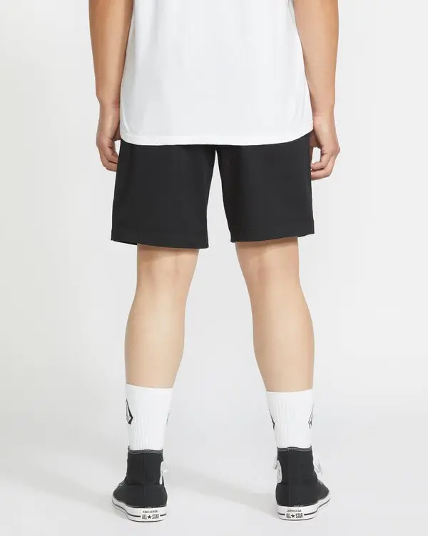 Volcom Elastic Waist 19" Shorts - Black