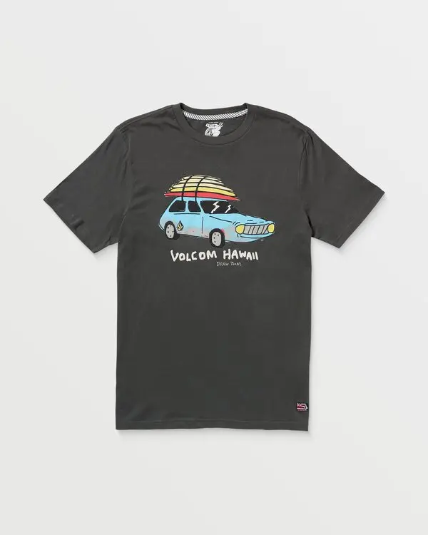 Volcom Drewtoonz Short Sleeve Tee - Stealth