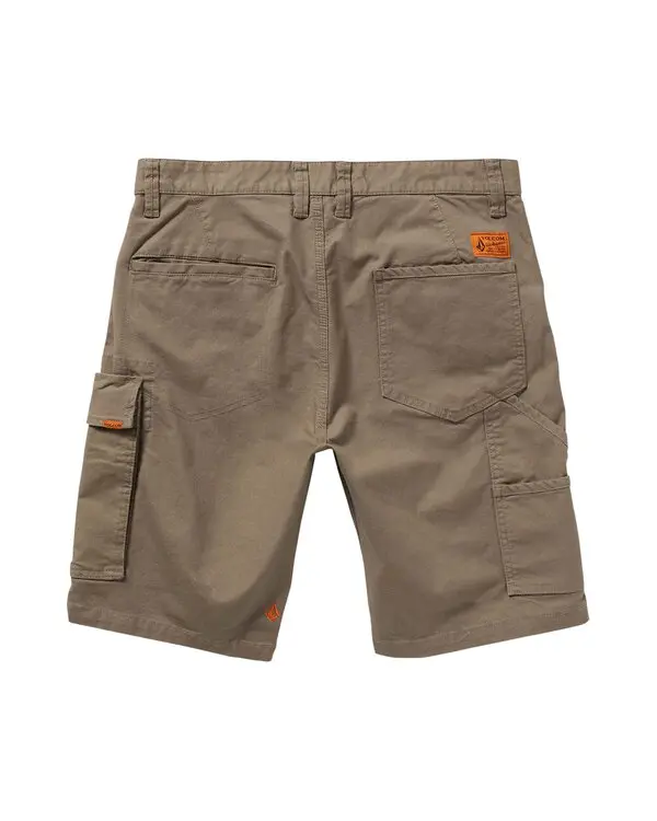 Volcom Caliper Ii Relaxed Work Shorts - Brindle